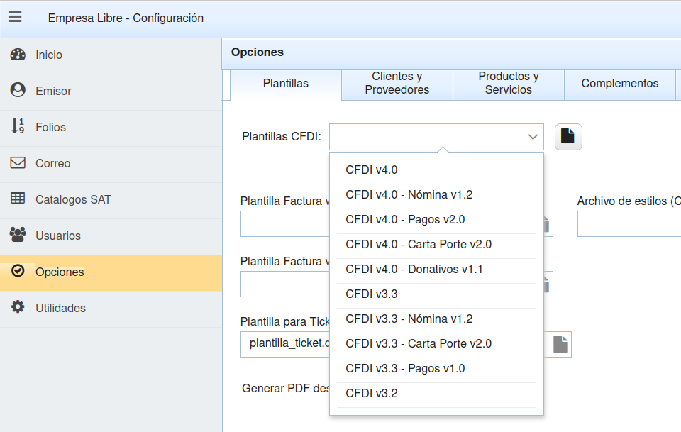 CFDI 4.0 - Inicio